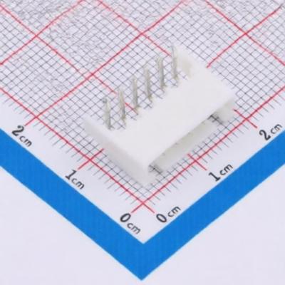 China Connector SHOU HAN 2.54-6P WZ-D pin header with UL94V-0 PA66 housing and 250 volt AC DC rated voltage for sale