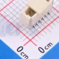 China Pin header connector SHOU HAN 1.0-6P LTDK featuring natural or black LCP housing and tin plated pins for sale