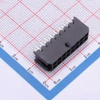 China Electronic connector SHOU HAN MX3.0-2x8PZZ with tin plated brass contacts and rated current 5 amperes for sale