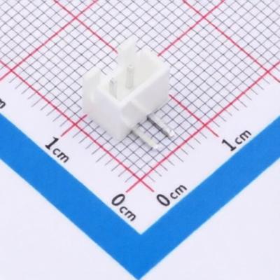 China Durable SHOU HAN SH-XH2.54-2PWZ connector with white PA66 housing and bright tin plated brass contacts for sale