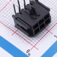 China General Purpose MX3.0-2x3PWZ Strip Connector Header Compatible with 1.2 to 1.6 mm PC Board Thickness for sale