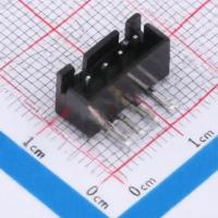 China electrical connector SHOU HAN 2.54-4P WZ-H with tin plated phosphor bronze terminals and UL94V-0 PA66 housing material for sale