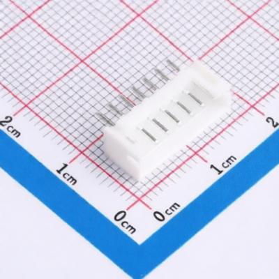 China SHOU HAN 2.0mm 7P ZZ strip connectors suitable for PCB thickness 1.2 to 1.6 millimeters applications for sale