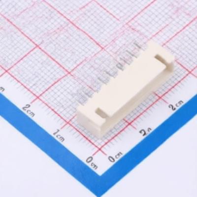 China SHOU HAN 2.54mm 9P ZZ MS connector featuring phosphor bronze terminals and UL94V0 PA6T beige housing for sale