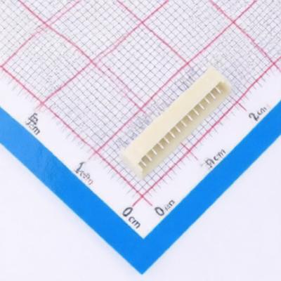 China SHOU HAN 1.25mm 14P ZZ MS connector featuring white beige nylon housing and phosphor bronze contacts for sale
