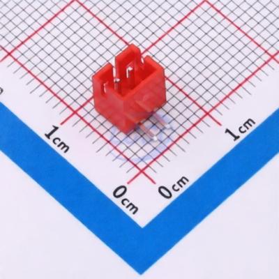 China Durable SHOU HAN 2.0-2P WZ-R pin header connector rated 250V AC DC with phosphor bronze contact pins for sale