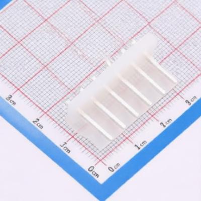China Durable SHOU HAN SH-5.08-6A connector housing with transparent PA66 and phosphor bronze tin plated contacts for sale