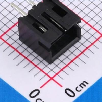 China Electrical connector SHOU HAN 2.0-2P ZZ-H with rated voltage 250 volts AC DC and brass terminals in PA66 housing for sale