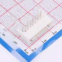 China electrical connector SHOU HAN 2.54-8P WZ-D with 2.54 millimeter pitch and bright tin plated contacts for sale