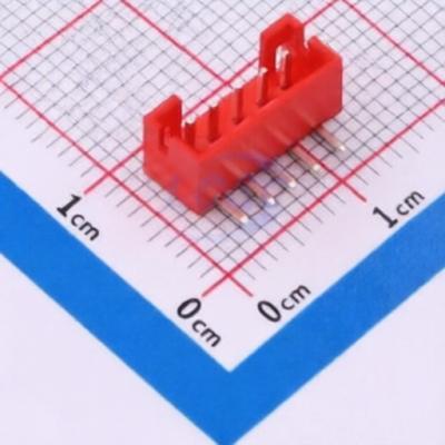 China Electrical Connector SHOU HAN 2.0-5P WZ-R Pin Header Suitable for PC Boards 1.2mm to 1.6mm Thickness for sale