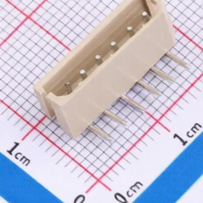 China Durable SHOU HAN 5264-6P WZMS connector designed for temperature range minus 25 to 85 degrees Celsius for sale