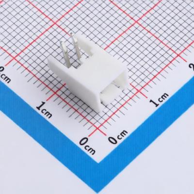 China electrical connector SHOU HAN 2.54-2P WZDK-D pin header with phosphor bronze contact pins and plastic shell for sale