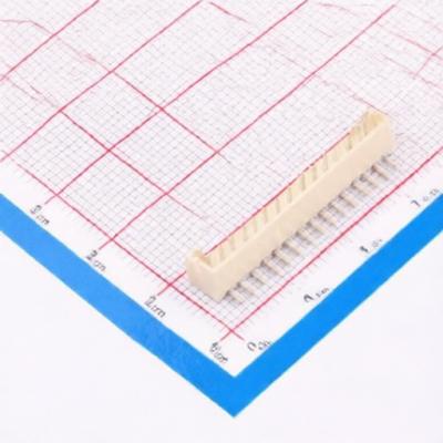 China Electronic 2.0mm pitch 15 pin header connector SHOU HAN 2.0mm-15P WZ-MS for secure pc board mounting for sale