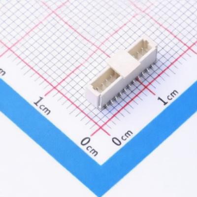 China Connector series SHOU HAN 1.0-11P LT vertical SMT pin header with LCP housing and phosphor bronze pins for sale