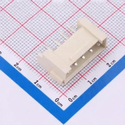 China 3.96mm pitch SMT wafer connector SHOU HAN 3.96-5P WT with phosphor bronze contacts and nylon housing for sale