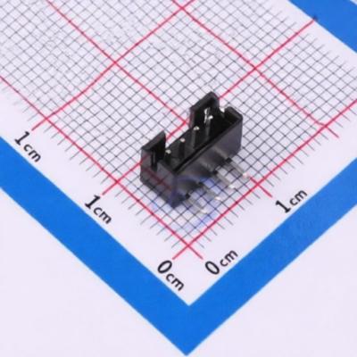China pin header connectors SHOU HAN 2.0-4P WZ-H rated 250V AC DC suitable for PCB thickness 1.2mm to 1.6mm for sale