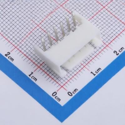 China Electrical Connector SHOU HAN 2.54-6P WZDK-D Pin Header with PA66 Housing and 250V Rated Voltage for sale