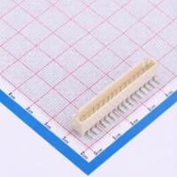 China Electrical connector SHOU HAN 2.54mm 16P WZ MS with beige PA6T housing and phosphor bronze terminals for sale