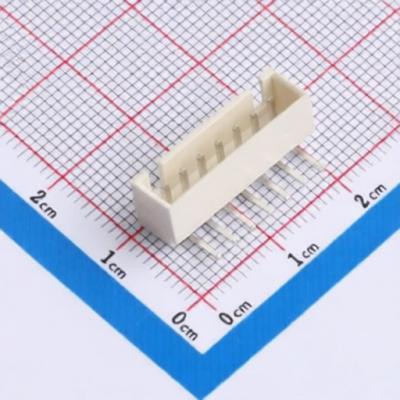 China Durable SHOU HAN 2.54-7P WZDK MS connector pin header featuring low contact resistance and high insulation for sale
