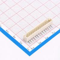 China SHOU HAN 2.54mm 14P WZ MS pin header with insulation resistance 100M and operating temperature range for sale