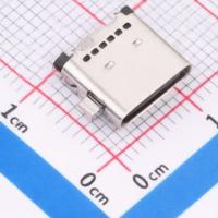 China High Durability SHOU HAN TYPE-C 24P QT CB1.6 Connector with PA9T Core and SUS301 Middle Clamp Piece for sale