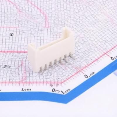 China Connector strip type SHOU HAN 2.0-7P WZDK MS with PA6T housing rated voltage 250V AC DC and 2A current for sale