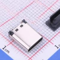 China USB 3 1 Compatible SHOU HAN TYPE C 16PLT H10 0 Connector with Stainless Steel Shell and High Temperature Plastic Material for sale