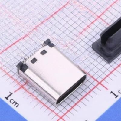 China USB 3 1 Compatible SHOU HAN TYPE C 16PLT H10 0 Connector with Stainless Steel Shell and High Temperature Plastic Material for sale