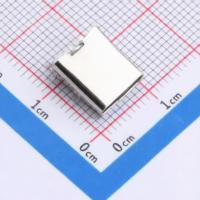 China Durable SHOU HAN TYPE-C 6P WTL10.0 108 connector with gold plated terminals and stainless steel housing for sale