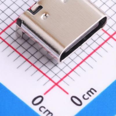 China SHOU HAN TYPE-C 16PIN 2MD073 connector with DC 5V 3A rating and temperature range minus 25 to 85 degrees for sale