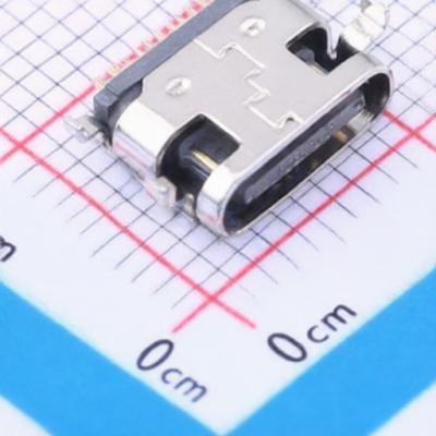 China Compact SHOU HAN TYPE-C 16P CB0.8 073 connector rated DC5V 3A designed for electrical connections for sale