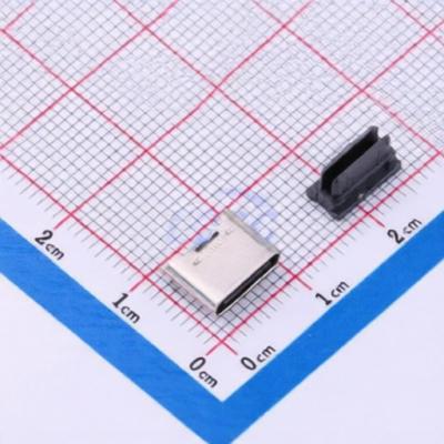 China Robust SHOU HAN TYPE-C 6P LTH6.5 Connector with C5191R-H Contacts and UL94 V0 LCP Housing Material for sale