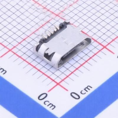 China Durable SHOU HAN MICRO QTZB5.0 USB connector with LCP UL94V0 plastic and gold plated contacts for sale