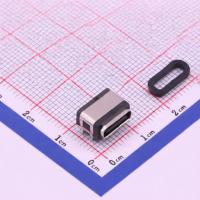 China Waterproof TYPE C 6PIN female connector SHOU HAN USBC 0015IPX6 00 for robust electrical applications for sale