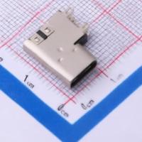 China SHOU HAN TYPE-C 14P CC-2.6 connector made with stainless steel and high temperature plastic materials for sale