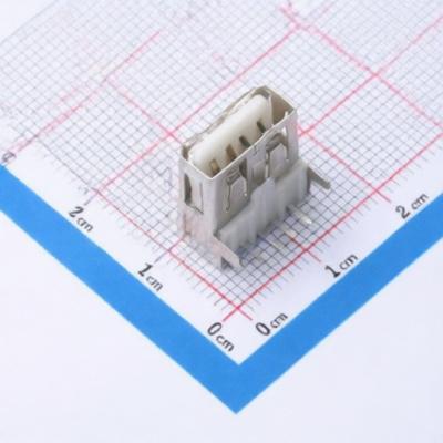 China USB connector SHOU HAN AF 90° ZJWG ZB with tested insulation resistance and robust mechanical design for sale