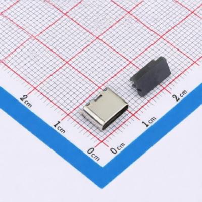 China Durable SHOU HAN TYPE-C 6P LTH6.0 108 connector with gold plated terminals and stainless steel housing for sale