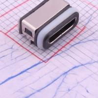 China Waterproof USB Connector SHOU HAN USB-1118IPX8-00 with IPX8 Protection and Gold Nickel Plated Contacts for sale