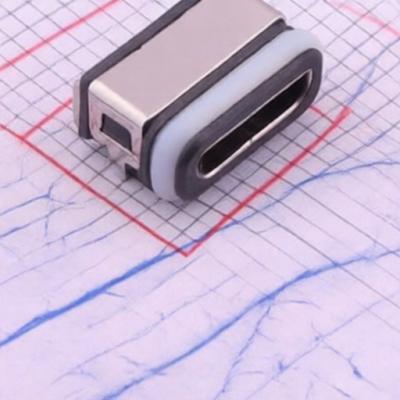 China Waterproof USB Connector SHOU HAN USB-1118IPX8-00 with IPX8 Protection and Gold Nickel Plated Contacts for sale