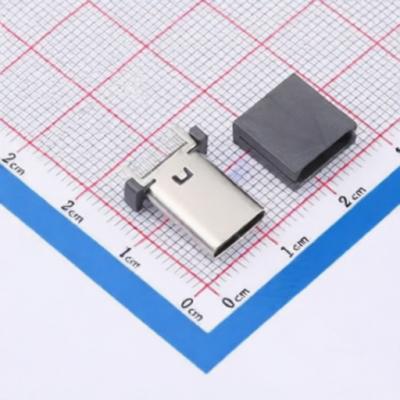 China High Durability Type-C Connector with Nickel Plating and Gold Contacts for Reliable USB Connections for sale