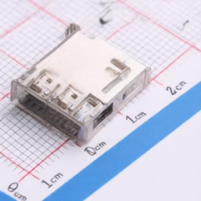 China Durable USB Connector Type-A with DC 30V 1.5A Rating 5000 Connect-Disconnect Life and -25℃~+85℃ Operating Temperature for sale