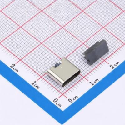 China electrical SHOU HAN TYPE-C 6P LTH7.35 108 connector with precise mechanical specifications and plating for sale