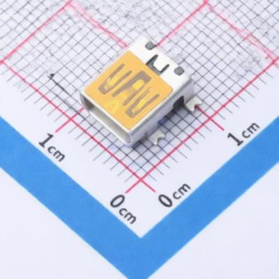China Mini-B USB Connector with 10P Contacts, 5000 Connect-Disconnect Life, and 30V 1A Rating for Reliable Electronic Devices for sale