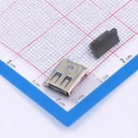 China High Durability Type-C Connector with 6P Contacts and 5000 Connect-Disconnect Life for Reliable Electrical Applications for sale