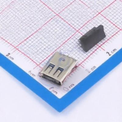 China High Durability Type-C Connector with 6P Contacts and 5000 Connect-Disconnect Life for Reliable Electrical Applications for sale