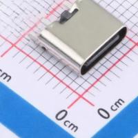 China Electronic connector SHOU HAN TYPE-C 2P LCH6.5 108 with stainless steel housing and low contact resistance for sale