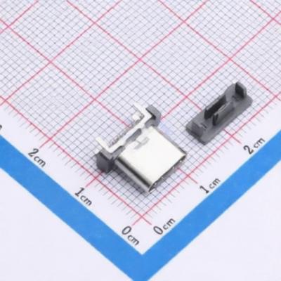 China Durable SHOU HAN Type-C Connector with 16P Contacts, SUS304 Nickel Plated Shell, and UL94V-0 Rated LCP Housing for sale
