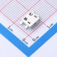 China Micro USB Connector SHOU HAN MICRO 4PCB0.8 JB with Low Contact Resistance and High Withstand Voltage for sale