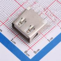 China USB Connector SHOU HAN AF 180°WJZB13.0 Tested for Connection Force and Terminal Strength Reliability for sale