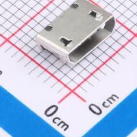 China Micro USB Connector SHOU HAN MICRO 5.9ZB5.0 WZ with Gold Plated Contact Area and Mechanical Strength for sale